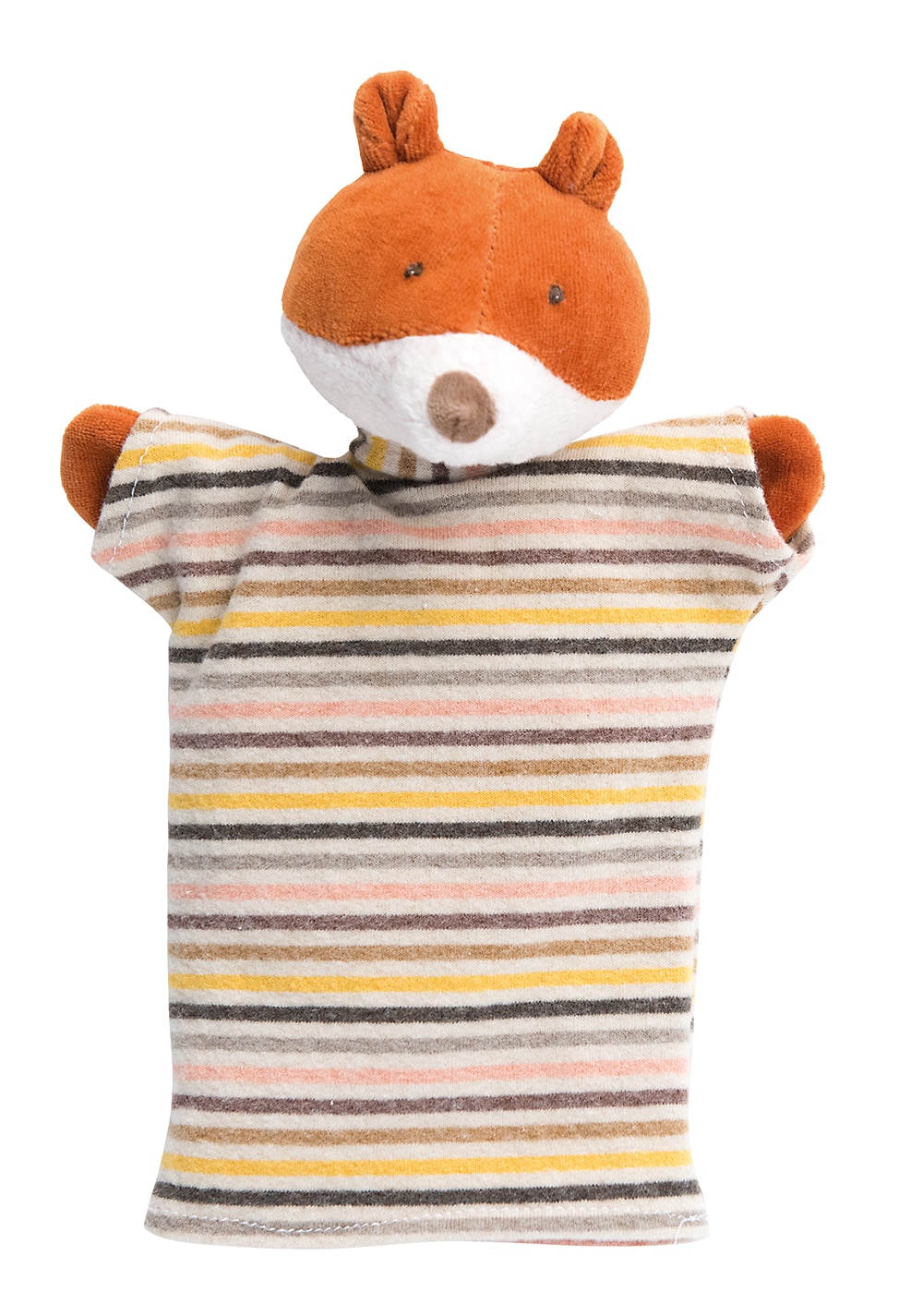 La Grande Famille hand puppet Gaspard the fox - Moulin Roty - Little Snail