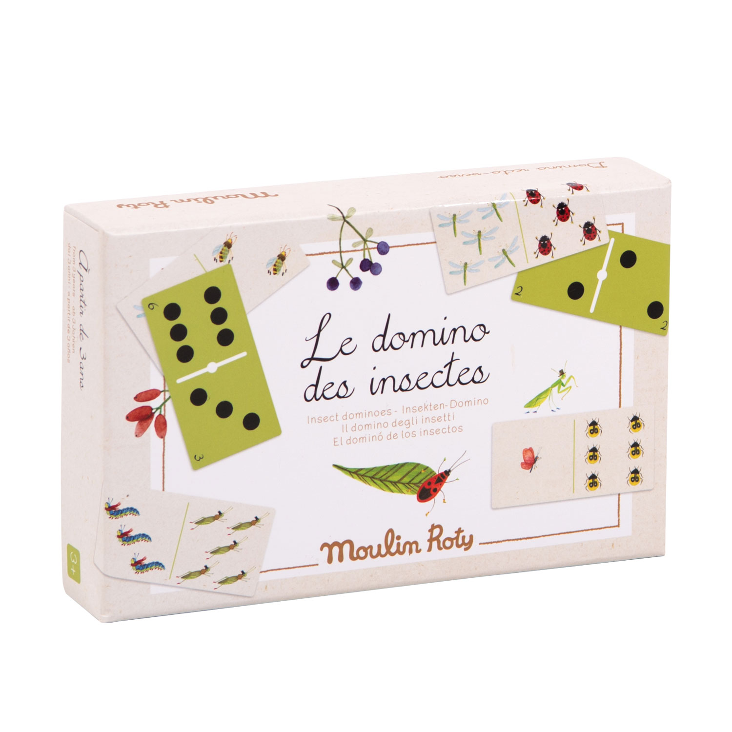 Le Jardin insect dominoes - Moulin Roty - Little Snail