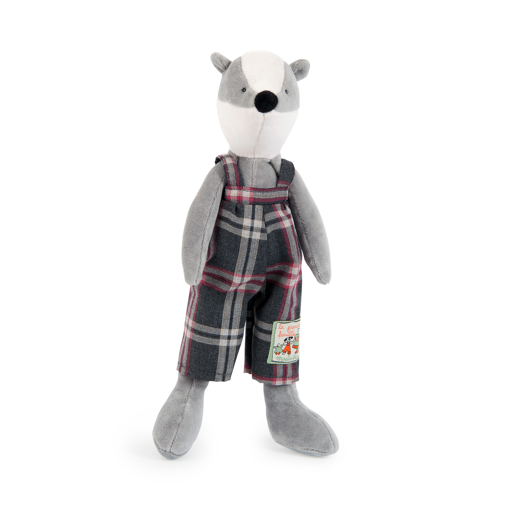 La Grande Famille little Victor the badger - Moulin Roty - Little Snail