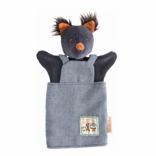 La Grande Famille hand puppet Igor the wolf - Moulin Roty - Little Snail