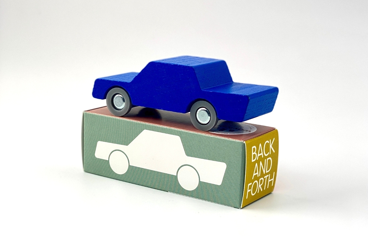 Back and Forth Car (blue) - Waytoplay - Little Snail