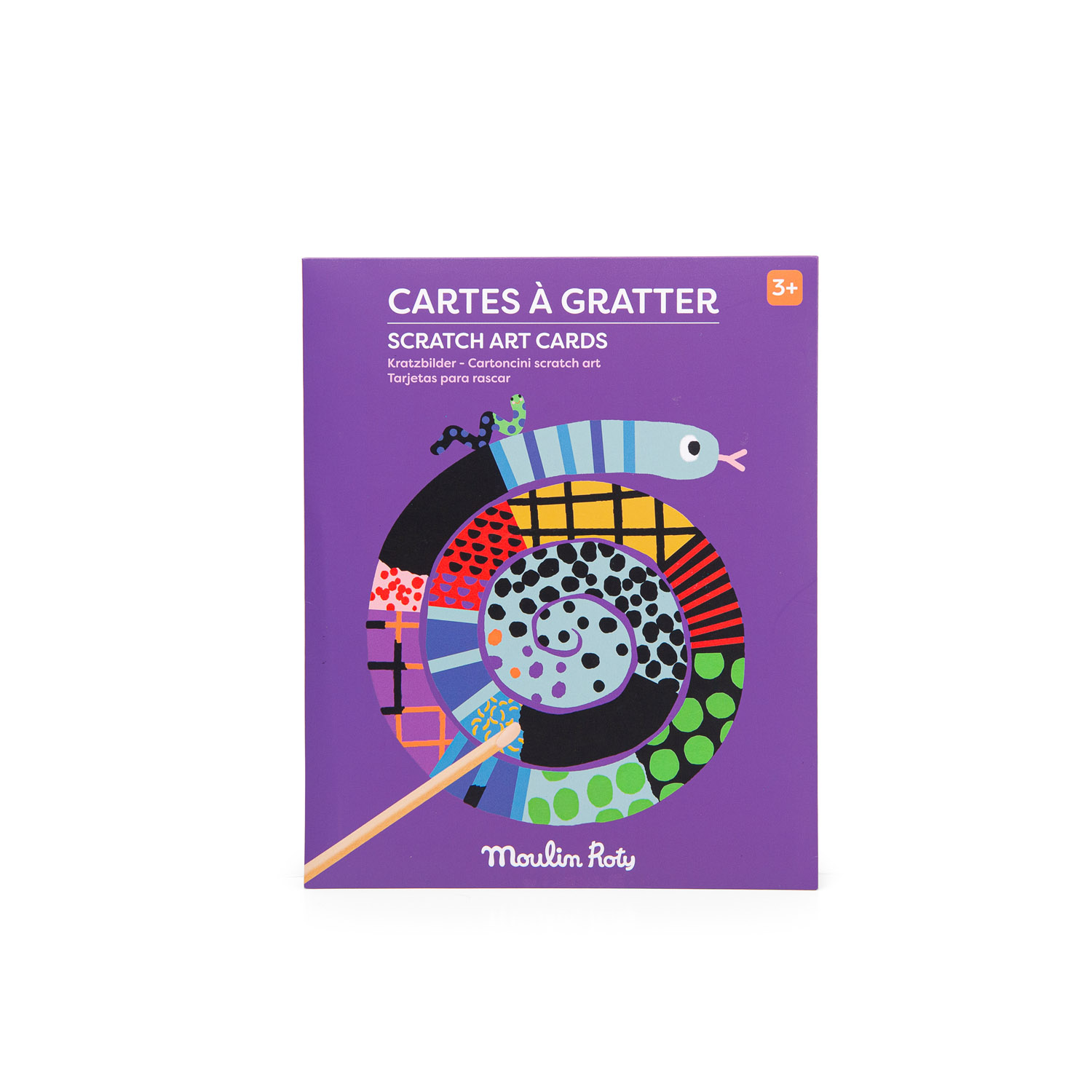 Les Toupitis scratch cards - Moulin Roty - Little Snail